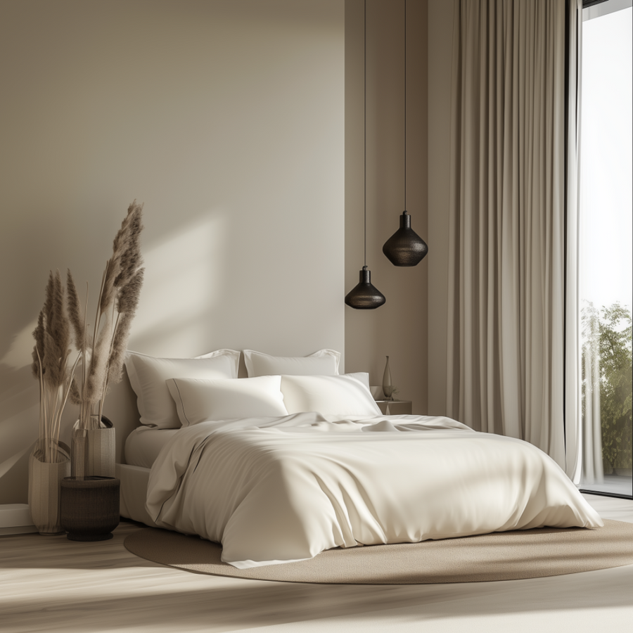 Loomii® – Midnight blue Eucalyptus Lyocell Bedding Set